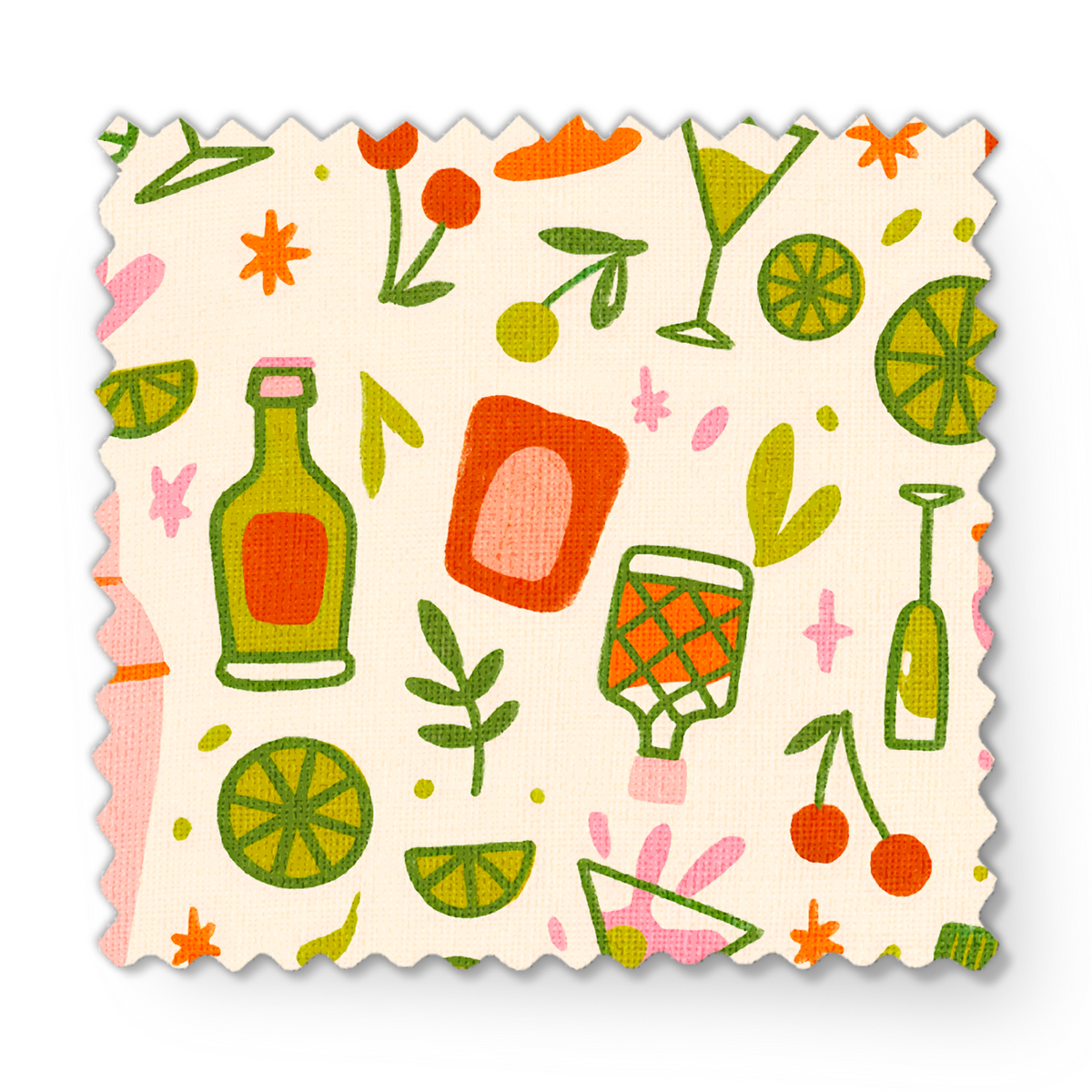 Cócteles y Licores Tropical | Tela por metro – Sutex